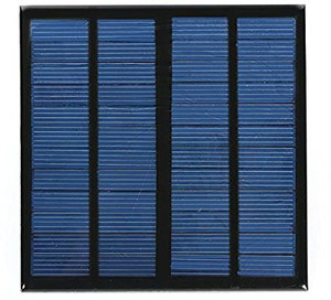 HARI ENTERPRISE 3W 12V 0-250MA 145x145x2.5mm Solar Panel Polysilicon ...