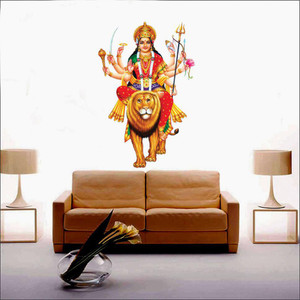 Archi Graphics Studio 14 cm Durga MAA wall decal sticker cutting vinyl ...