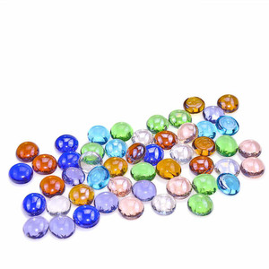 Decor Elf Glass Pebbles Polished, Carved, Regular Round Crystal, Marble ...