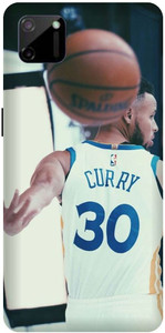 PRINTVEESTA Back Cover for Realme C11/RMX2185 Curry, bascket ball ...