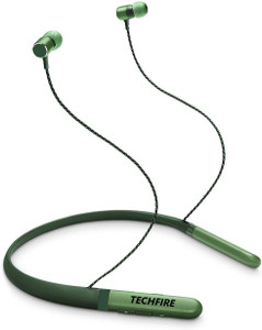 TECHFIRE LIVE200BT in-Ear Wireless Neckband Headphones with 10 Hours ...