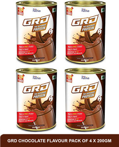 GRD Sugar Free Powder(chocolate Flavour) (Pack of 4)200g Whey Protein ...