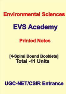 Environmental Science Printed Notes EVS Academy For UGC NET CSIR: Buy ...