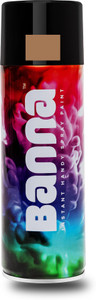 Banna Multipurpose Brown Spray Paint 440 ml Price in India - Buy Banna ...