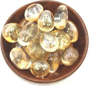 PlusValue titanium-aura-quartz-golden-firing-tumbled-wooden-bowl ...