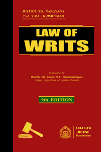 Law of Writs: Buy Law of Writs by Justice P.S. Narayana, Prof. V.R.C ...