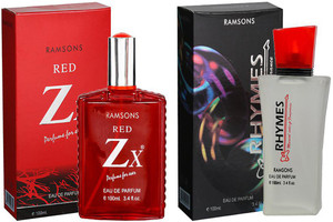 Buy RAMSONS RED Zx & RHYME 100ml X 2 Eau de Parfum - 200 ml Online In ...