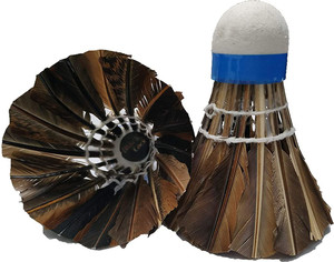 AT COLLECTION Badminton Feather Shuttle COCK - Brown Feather Shuttle ...