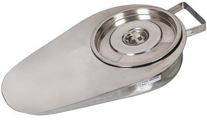 Dr. Head Premium Stainless Steel Bed Pan for Adult Male Patient with ...