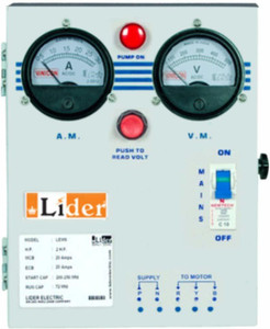lider 1 HP Control Panel for single phase Openwell motor pump [LMS-O ...