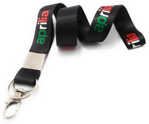Key Era KeyTp Aprilia Itly Id Card Holder Fabric Lanyard Keyring Key ...