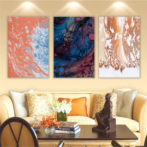 ABSTACT PAINTING MDF Poster Fine Art Print - Decorative posters in ...