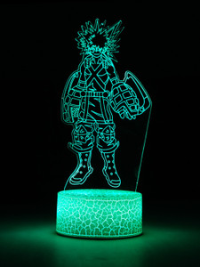 ComicSense Bakugo Anime 3D Ollusion LED Lamp Table Lamp Price in India ...