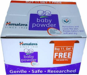 HIMALAYA Baby Powder 50g (12 x 50 g) - Price in India, Buy HIMALAYA ...