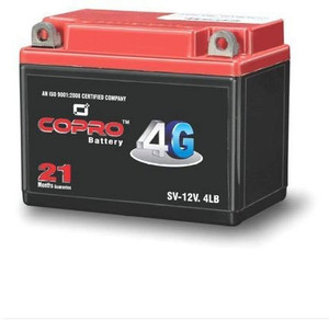 COPRO LTZ4 3 Ah Battery for Bike Price in India - Buy COPRO LTZ4 3 Ah ...