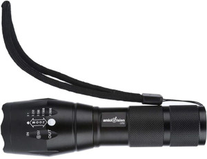 SEAHAVEN LED Torch light 5 modes Zoom torch with rechargeable battery ...