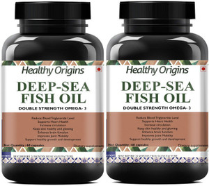 Healthy Origins Deep Sea Fish Oil 2500mg (Pack Of 2) Premium Price in ...