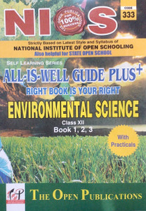 NIOS 333 Class 12 Environmental Science (EVS) All is Well Guide Plus+ ...