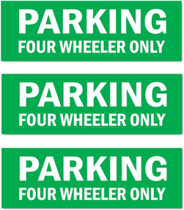 Mindcraftz Parking Four wheeler only Emergency Sign Price in India ...