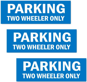 Mindcraftz Parking Two wheeler only Emergency Sign Price in India - Buy ...