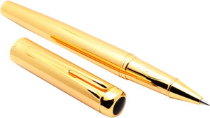 Ledos Ledos Dikawen 8028 Captain 18 CT Gold Plated Roller ball Pen New ...