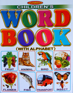 Jumbo Children's Word Book With Alphabet: Buy Jumbo Children's Word ...
