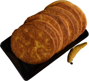 Lemor Garlic Bhakri (400 GMS, 2 Packs of 200 GMS Each) | Whole Wheat ...