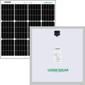 LOOM SOLAR 75 watt Panel-Mono crystalline Solar Panel Price in India ...