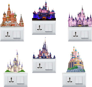 Design Zoo 13 cm Royal Palaces Switchboard Sticker Self Adhesive ...