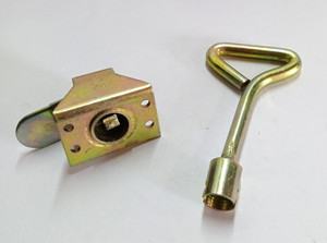 Hardware MS Panel Lock Socket Key (1 Set) Square Shape Lock - Buy ...