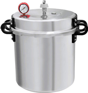 MOTI METAL INDUSTRIES MMI 35 L Outer Lid Pressure Cooker & Pressure Pan ...