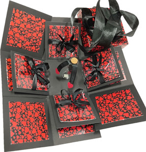 MoveOn Crafts 3 Layered Explosion Box for All Occasion - Birthday ...