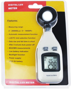 Kirti NDT DIGITAL LUX METER 200000 Lux Light Meter Price in India - Buy ...