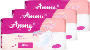 Ammy Maxi Extra Long XL Sanitary Pad | Buy Women Hygiene products ...