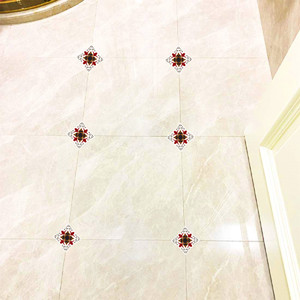 Medium Floral Design Ceramic Tile Waterproof Stickers Price in India ...