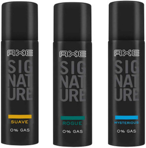 AXE Signature Suave+ Rogue + Mysterious 3X122ml Body Spray - For Men ...