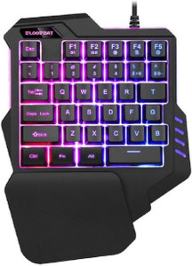 Bluefinger bloodbat One Handed Gaming Keyboard RGB Backlit 35 Keys ...