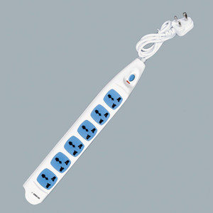 Ajanta OREVA surge protector / powerstrip 4-MTR , 6-WAY , WITH 10 AMP ...