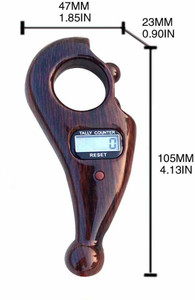 PSA Finger Counter-Islamic Tasbih Digital Finger Rotating Prayer Beads ...