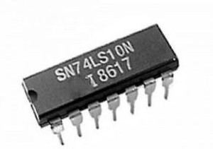 Ihc 7410 / 74HC10N IC Triple 3 input NAND gate IC (PACK OF 5 ...