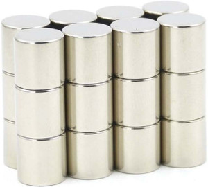 ART IFACT 24 Pieces of 10mm x 10mm Neodymium Magnets - N52 Disc ...