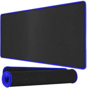 coolcold XXL Blue Border Mousepad For Gaming, Professional Work, Office ...