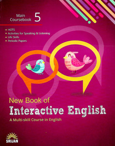 SRIJAN New Book Of Interactive English MAIN COURSEBOOK class - 5 ( A ...