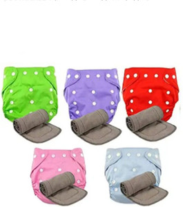 meet novelty Reuseable Washable Baby Cloth Dipper With 5layer Insert ...