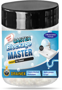 Drainex SINK & DRAIN UNBLOCKER INSTANT SUPER FAST POUCHES 500 gm Powder ...