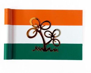 H.M All India Trinamool Congress Party Rectangle Car Window Flag Price ...