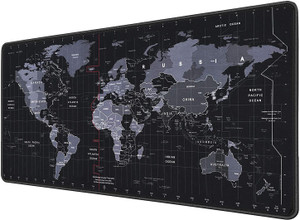 RiaTech Extra Large World Map with Standard Time Zone Print Extended ...