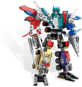 Qman Super Alloys Areas 6 in1 Building Blocks Toys for 6 + Age (574 ...