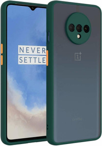 Wideals Back Cover for Oneplus 7T Reinforced Translucent Matte Case ...