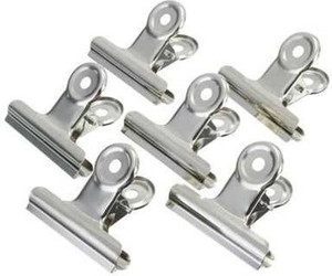 Flipkart.com | Gold Leaf tainless Steel Round Paper Clip Silver Metal ...